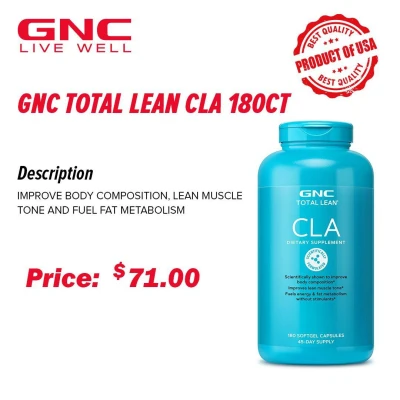 GNC Total Lean CLA 180CT | LA RUE