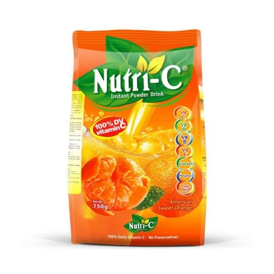 Nutri-C Gusset Bag American Orange 500g | LA RUE