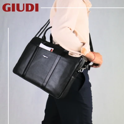 FW2020 GIUDI MEN BRIEFCASE 10050 T AE GD 03 | LA RUE