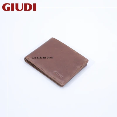 FW2022 GIUDI MEN LEATHER WALLET 22B 6181 NT 94 04 | LA RUE