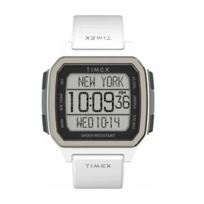 Command Urban™ 47mm Silicone Strap - White | LA RUE